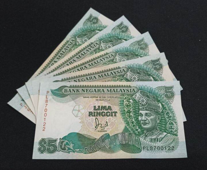 Banknote Malaysia Rm5 Siri 6 | Lazada
