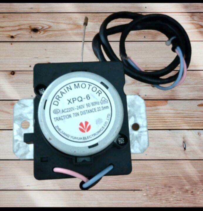 Motor drain/ drain motor pempuangan air mesin cuci sharp/Retractor XPQ ...
