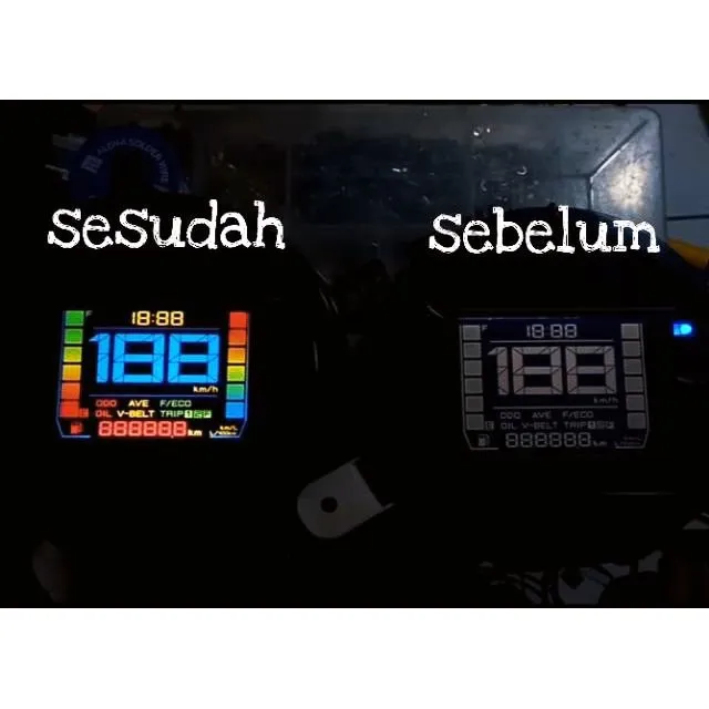 STIKER STICKER LCD SPEEDOMETER NMAX 2018 2019 | Lazada Indonesia