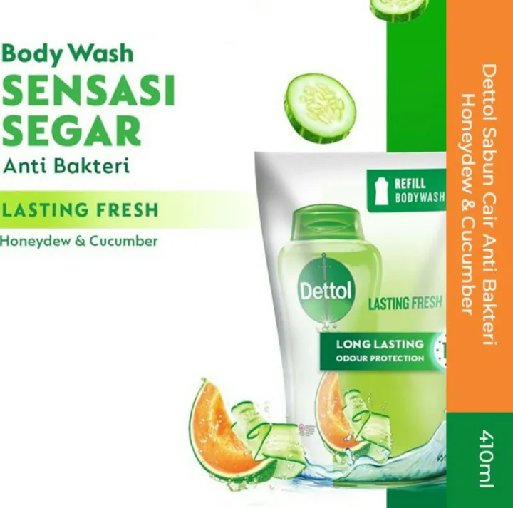 Dettol Body wash Lasting Fresh 410 g | Lazada Indonesia
