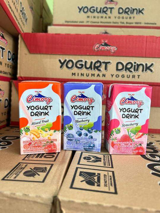 Cimory Yogurt Kemasan Mini Ready to Drink 125ml 125 ml | Lazada Indonesia