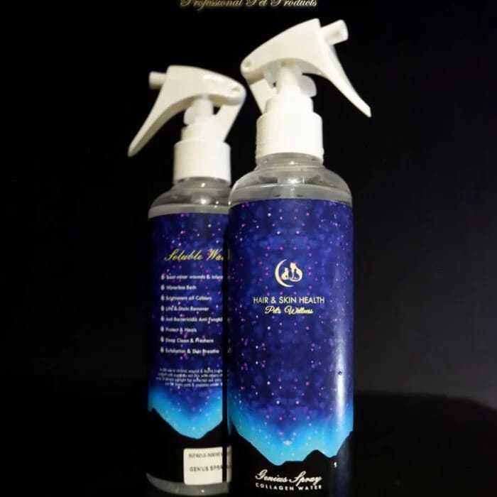 Genius Spray obat spray jamur, scabies, luka dan sariawan untuk kucing ...