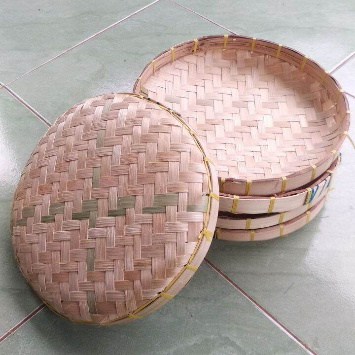 Tampah Bambu nampan anyaman bambu 30cm | Lazada Indonesia