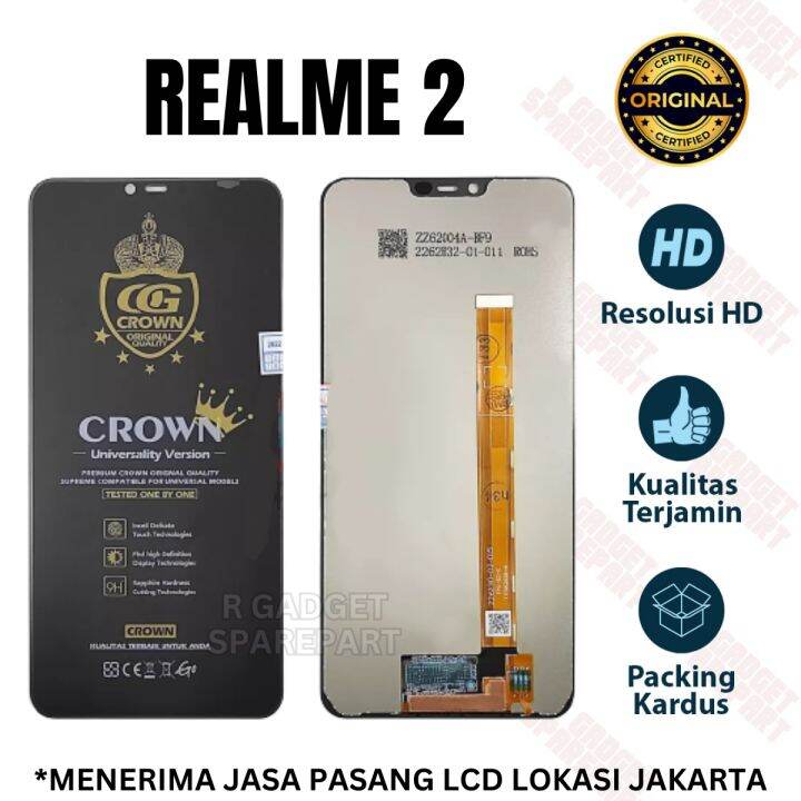 LCD TOUCHSCREEN REALME 2 CROWN QUALITY MEETOO LCD FULLSET | Lazada ...