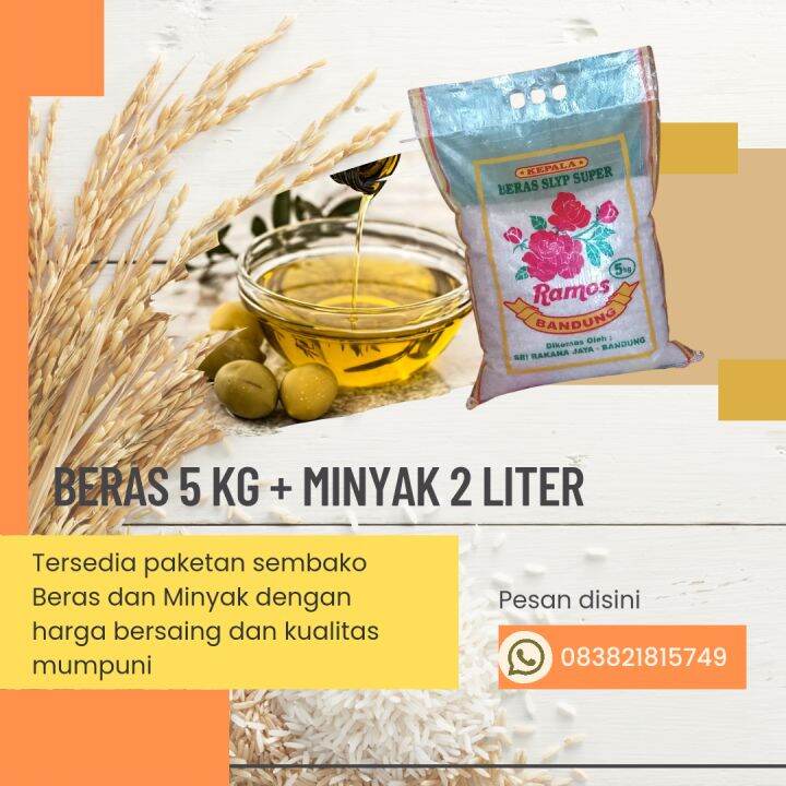 Minyak dan Beras/ Paketan sembako/ Minyak premium/ Beras murah | Lazada ...