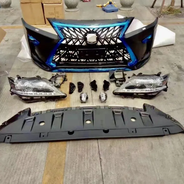 Lexus rx270 rx350 09-14 convert facelift 16-21 Front bumper headlamp ...