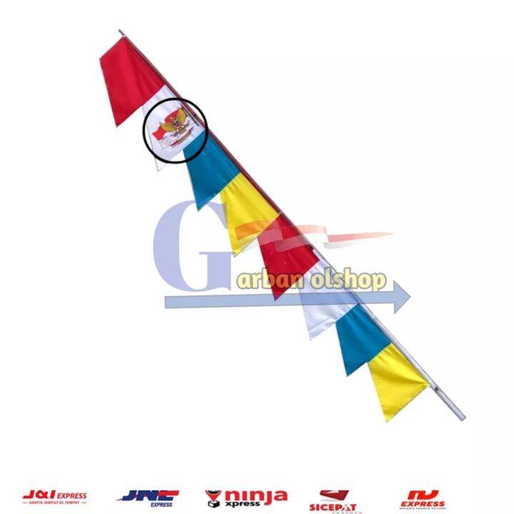 Bendera (UMBUL UMBUL 17 AGUSTUS) Bendera Panjang Merah Putih | Lazada Indonesia