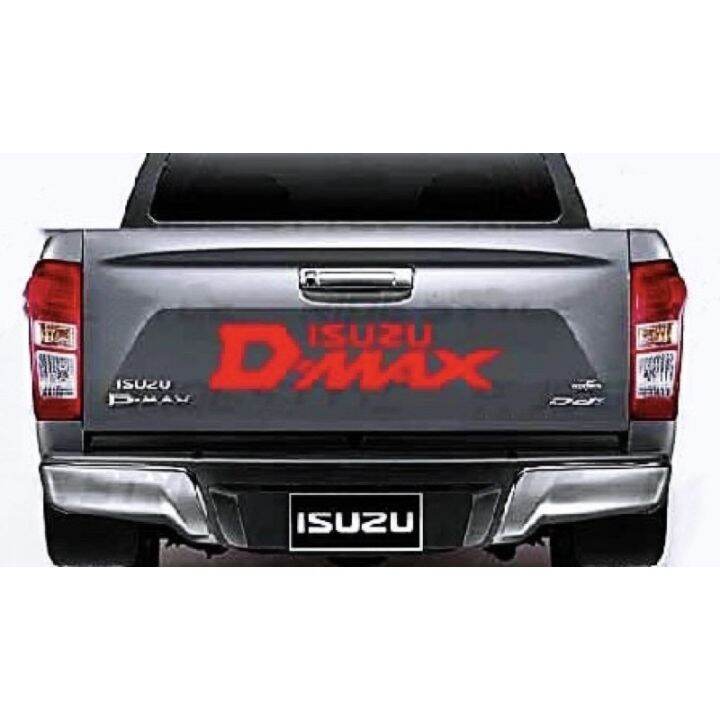 (Ready Stock ) S130# Isuzu Dmax Car Rear Tailgate Vinyl Decal Sticker ...