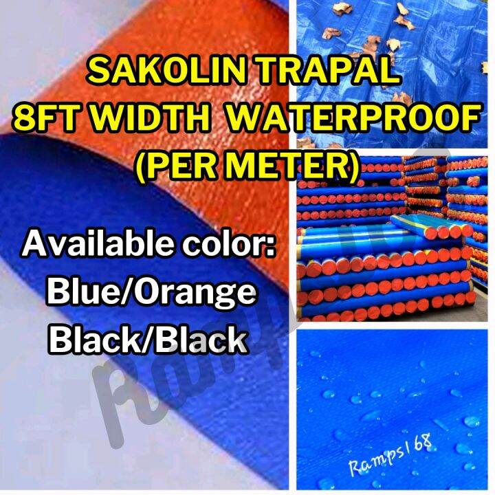 Blue Sack Sakolin Waterproof (PER METER) Sakolin Cover Takip | Lazada PH