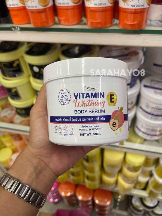 Perfect Skin Lady Vitamin E Whitening Body Serum 500g. | Lazada.co.th