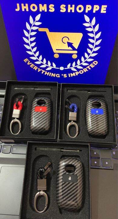 Toyota Raize Avanza 2022 Veloz carbon fiber Abs Silicone Car Keyless ...