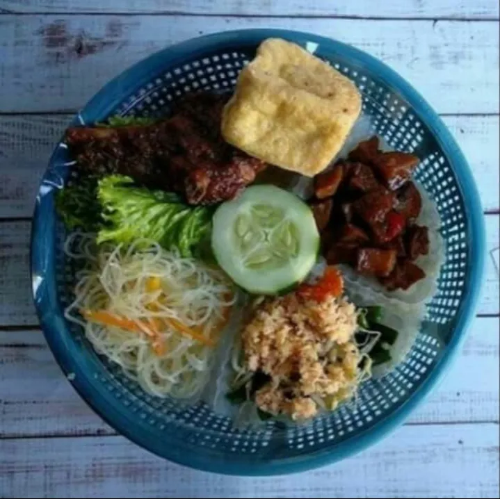 MURAH 100 PCS MIKA BULAT 5 SEKAT DENGAN SEKAT TELOR_MIKA BULAT WADAH ...