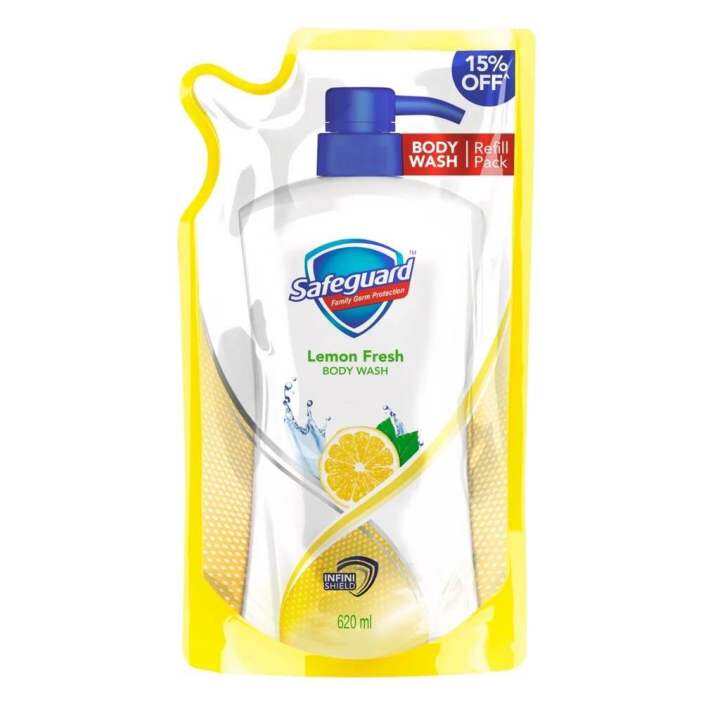 Safeguard Bodywash Refill Lemon Fresh 620ml G Lazada