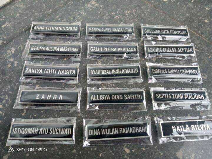 NAME TAG DADA MAGNET | Lazada Indonesia