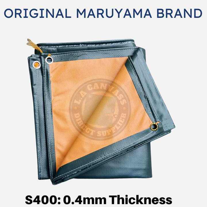 WITH NYLON ROPE! 10x12FT *S400 ORIGINAL MARUYAMA TRAPAL | LONA | TOLDA ...