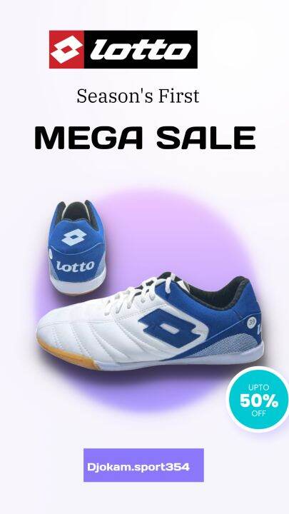 Sepatu Futsal Lotto | Lazada Indonesia