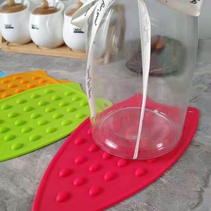 Silicone Irons Rest Pads Ironing Iron Board Pad Multicolor Safe Surface ...