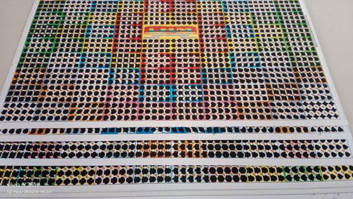 Mainan bom boman titik 15 dari merek LHM, paket 7 lembar | Lazada Indonesia