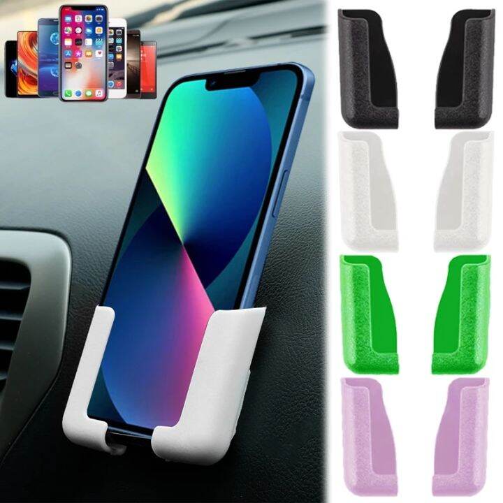 Self-adhesive Car Phone Holder Mutifunctional Dashboard Mount Bracket ...