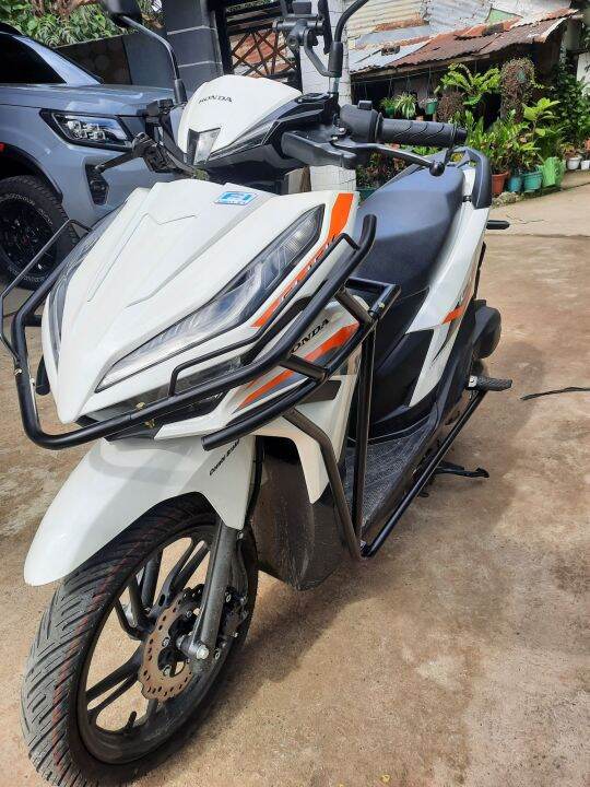 HONDA CLICK 125 V3 HEAVY-DUTY CRASHGUARD(POWDER COAT) | Lazada PH