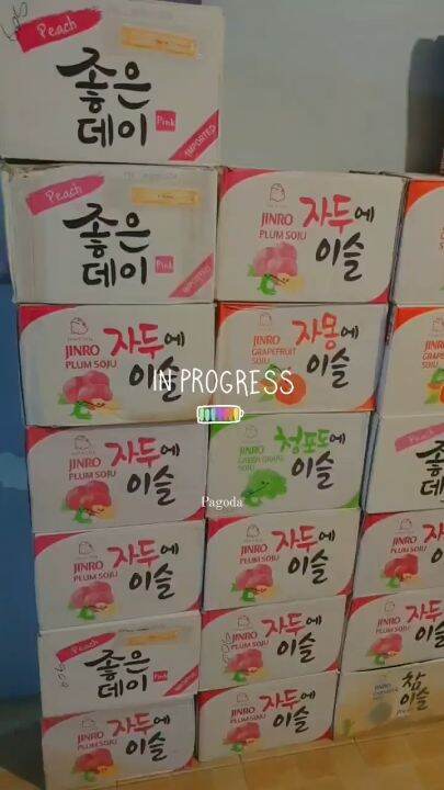 1 BOX JINRO SOJU GLASS BOTTLE 360ML (20BOTTLES) | Lazada PH