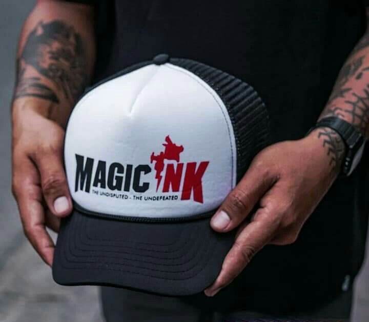 Topi/Trucker Magic'Ink AuthorizedDealer White collor Jaring KEREN ...