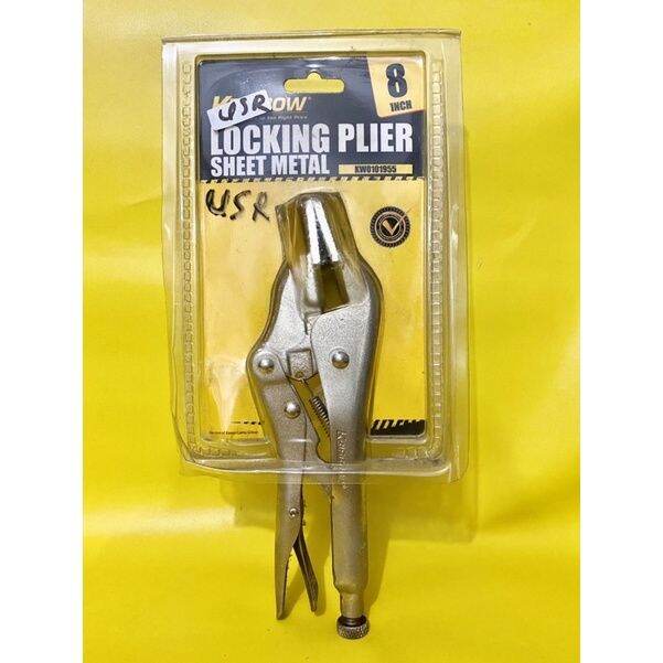 Tang Buaya Rata 8 inch Krisbow / Tang Buaya 7inch / Locking Plier Sheet ...