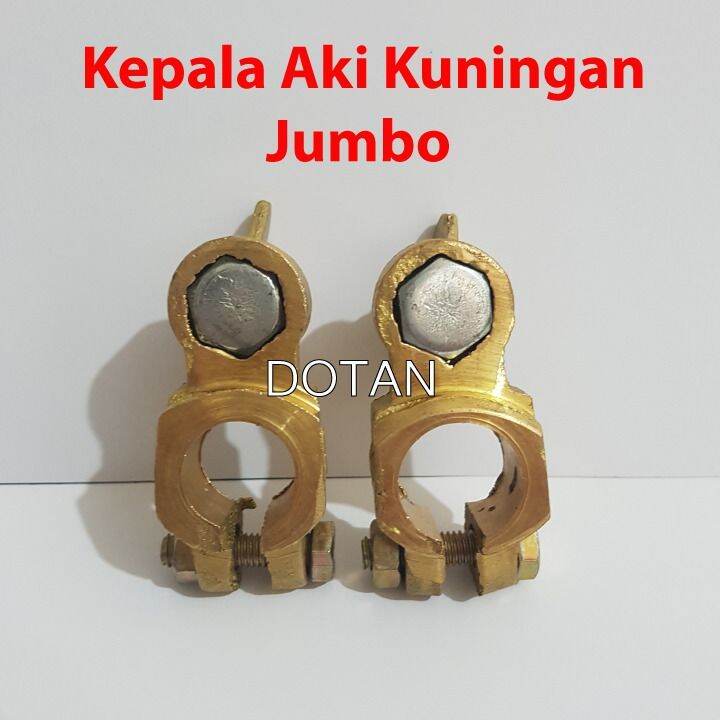 terminal accu / kepala aki kuningan ns70 | Lazada Indonesia