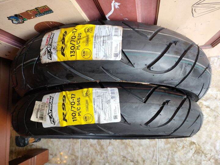 Ban Corsa tubles 130/70 110/70 ring 17 set r99 platinum THN produksi ...