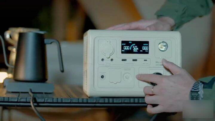 Bluetti EB3A 600W（Inverter 1200W） 84000mAh Power Station Solar ...