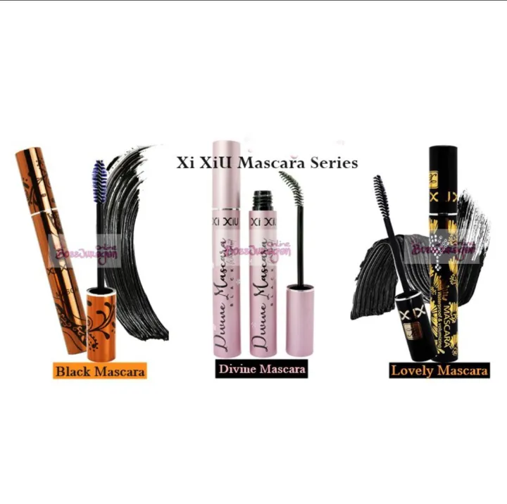 XI XIU Mascara Series - Xi Xiu Black | Lovely | Divine Mascara ...