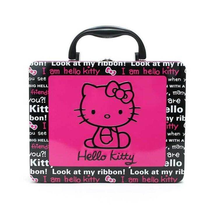 Creative Cute Hello Kitty Storage Box Portable Iron Box | Lazada