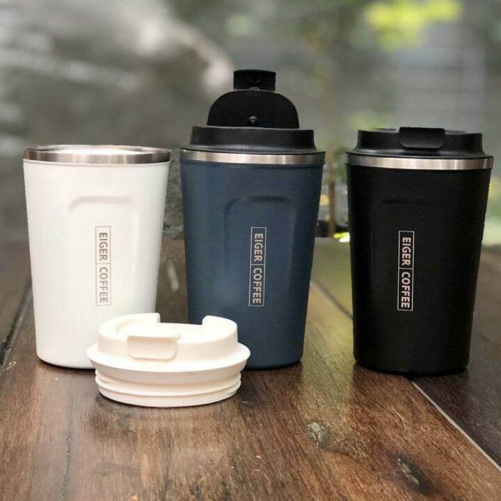 Gelas Mug Eiger Coffee Original Tropical Thumbler - Coffee Glass ...