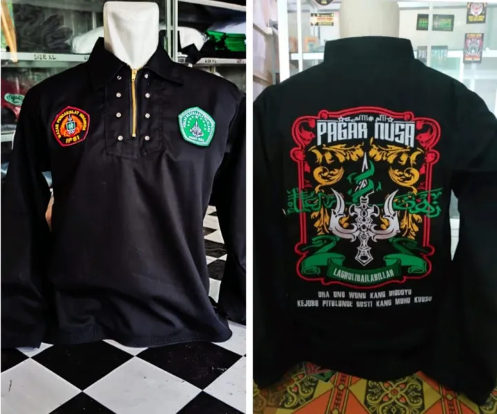 sakral pagar Nusa Bordir trisula resleting | Lazada Indonesia