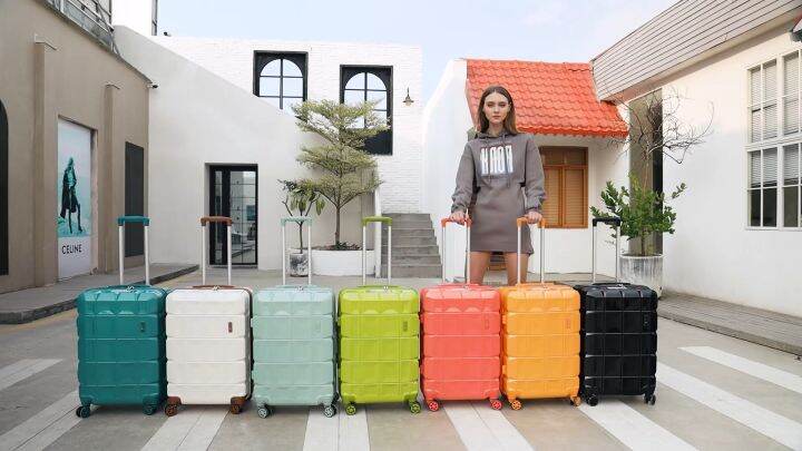 Sea Choice Suitcase with 20/24/28 Inches Lightweight Suitcase Travel ...