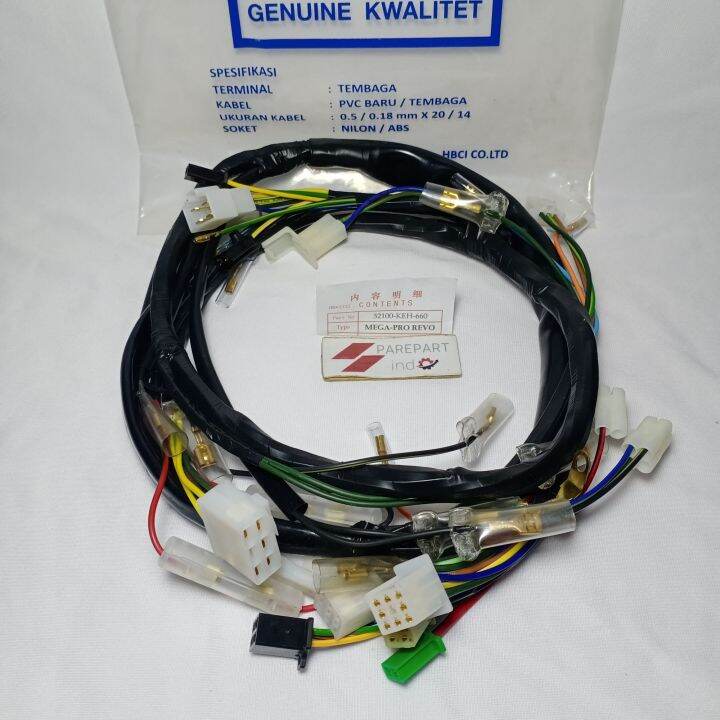 kabel body kabel bodi megapro revo mega pro primus double stater 32100 ...