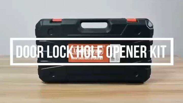 Door Lock Hole Opener Kit, Mortice Lock Jig Set Mortiser Locksmith,Lock ...