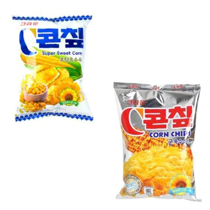 Corn Chips 70g (Korean Crown Corn chips) | Lazada PH
