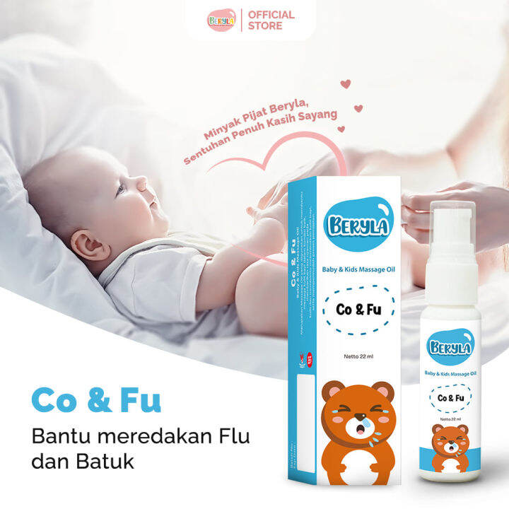 BERYLA Cough & Flu 30ml | Minyak balur untuk mengurangi gejala flu ...