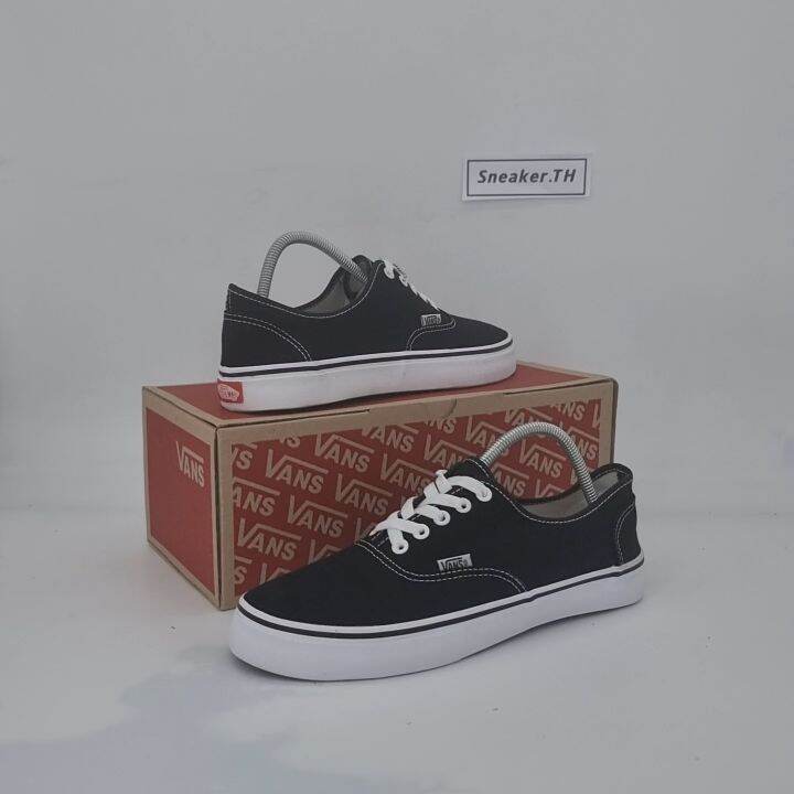 รองเท้าvans Authentic Classic Sz 36 45 ดำขาว สินค้ามีพร้อมส่ง รองเท้า