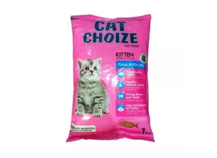 Cat Choize Kitten Tuna With Milk 1kg | Lazada Indonesia