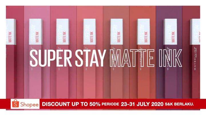 Maybelline Super Stay Matte Ink Lipcream REDS EDITION Super Stay Matte ...