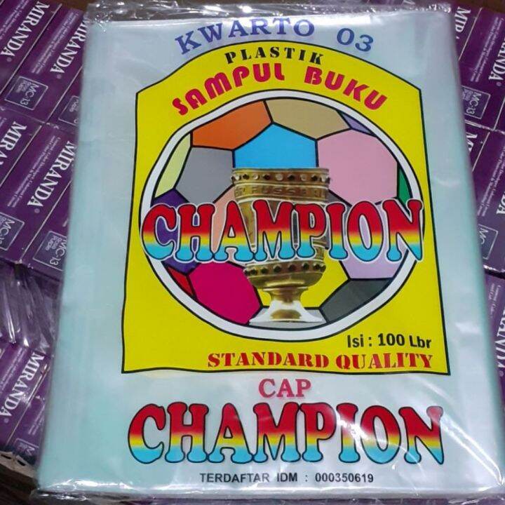 Sampul Buku Plastik Kwarto 100 Lembar Lazada Indonesia