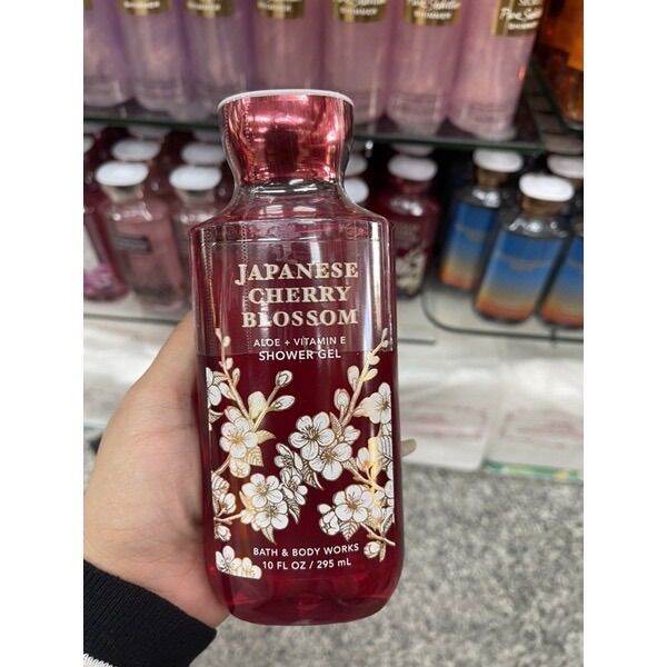 Bath & Body Works Japanese Cherry Blossom Shower Gel 295ml. ของแท้ | Lazada.co.th