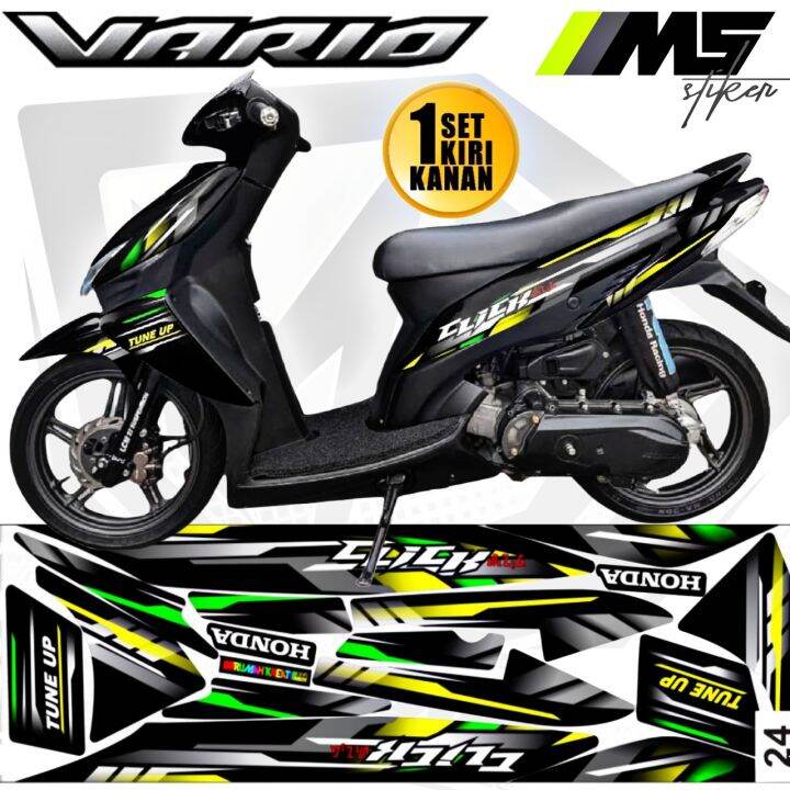 Decal Sticker Striping Variasi Vario 110 Old 2006-2013 (CLICK Tune Up ...