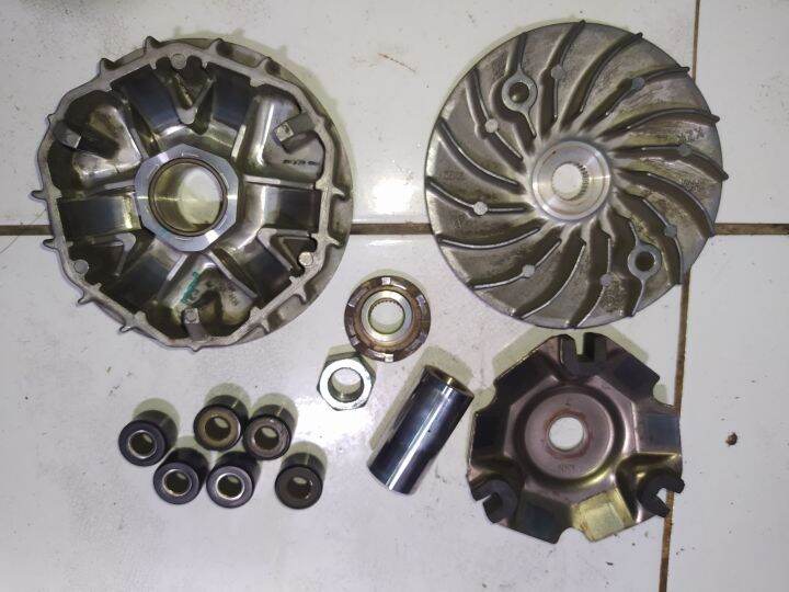 RUMAH ROLLER SET PULLY DEPAN KUMPLIT VARIO 125 150 KZR ORIGINAL ...