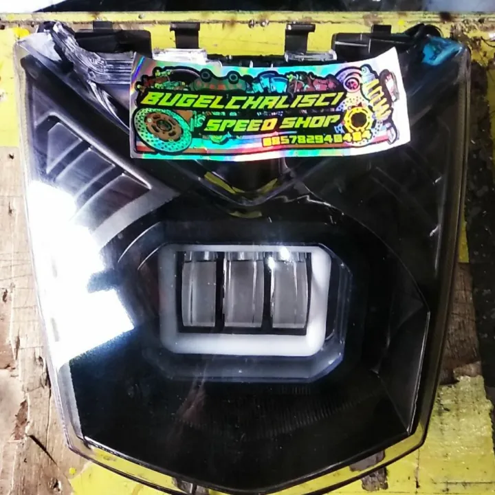 Reflektor mika lampu depan Honda beat Fi F1 th 2013-2016 model custom ...