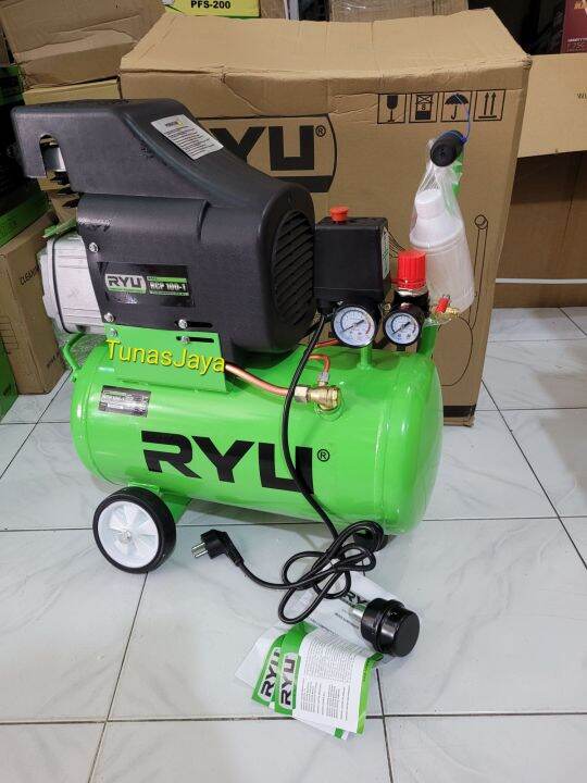 Kompresor Angin RYU RCP100-1 1HP(24Liter) Air Compresor | Lazada Indonesia