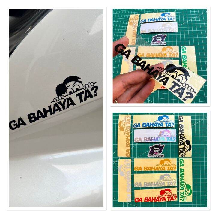 STIKER GA BAHAYA TA STICKER GAK BAHAYA TA CUTTING | Lazada Indonesia STIKER GA BAHAYA TA STICKER GAK BAHAYA TA CUTTING | Lazada Indonesia