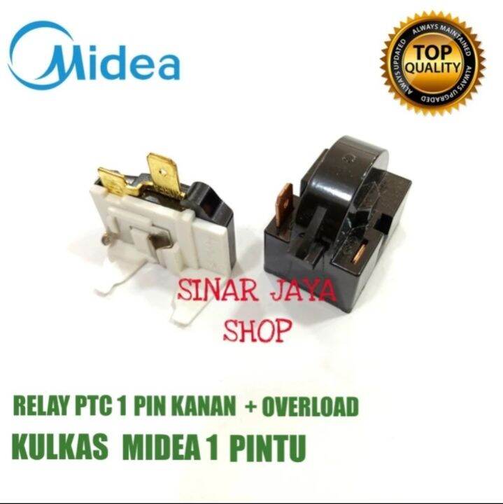 RELAY PTC + OVERLOAD KULKAS MIDEA 1 PINTU | Lazada Indonesia